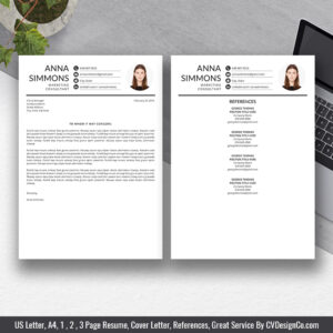 Best Selling Office Word Resume / CV Templates, Cover Letter ...